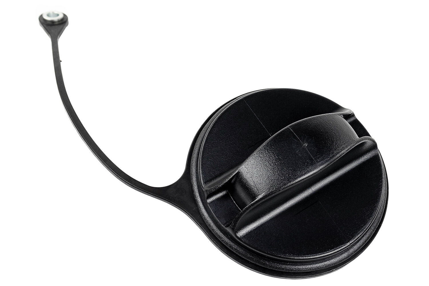 Крышка бензобака со шнурком черная пластиковая на Лада Калина, Приора