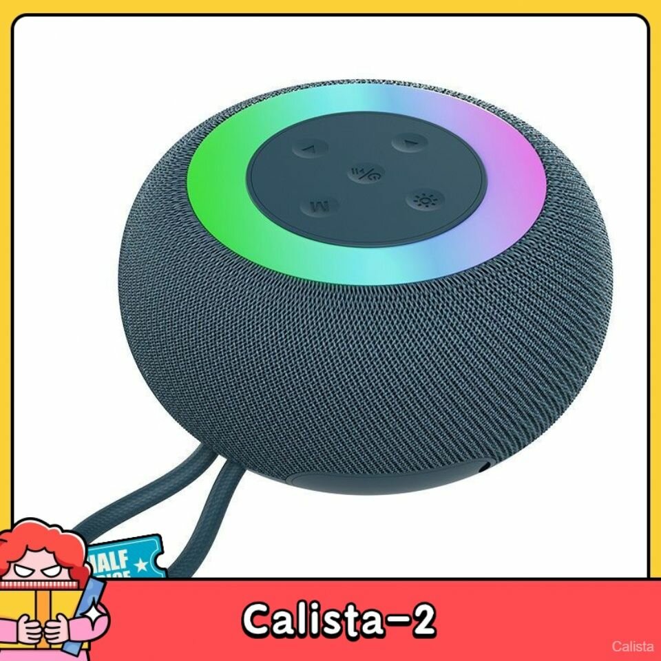 Умная колонка VK Капсула Мини с голосовым помощником Марусей, MRC02 Синяя, работа от сети, 3 месяца подписки VK + Wink в подарок