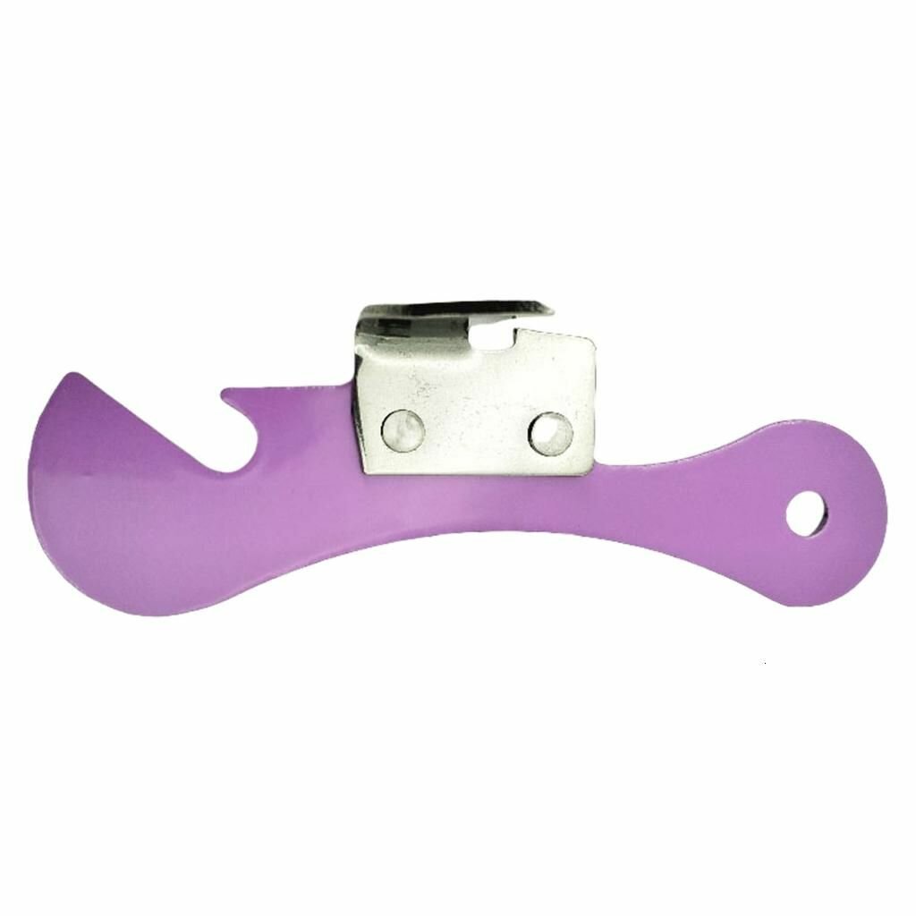 Открывалка, Многофункциональный консервный нож из нержавеющей стали-фиолетовый