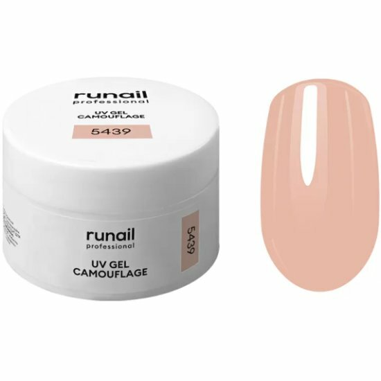 Камуфлирующий УФ-гель Runail Professional холодный нюд, 56 г №5439