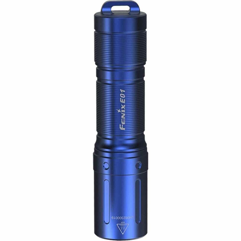 Фонарь Fenix E01 V2.0, синий — фото 1