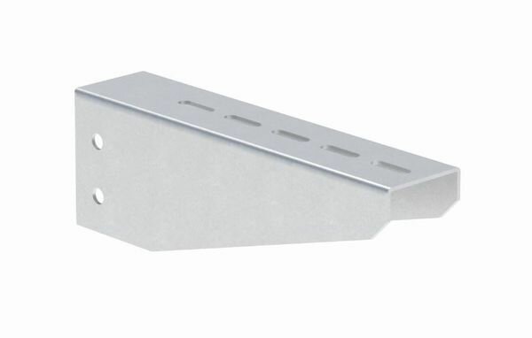 Кронштейн монтажный EKF KM600, для кабельных лотков, стальной, толщина 1.5 мм