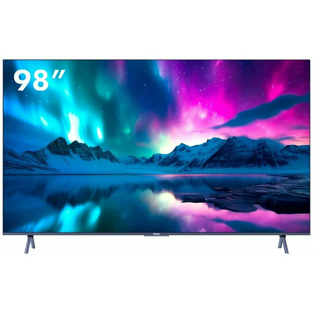 Телевизор Haier 98 Smart TV S8, 4K Google TV, диагональ 98", черный