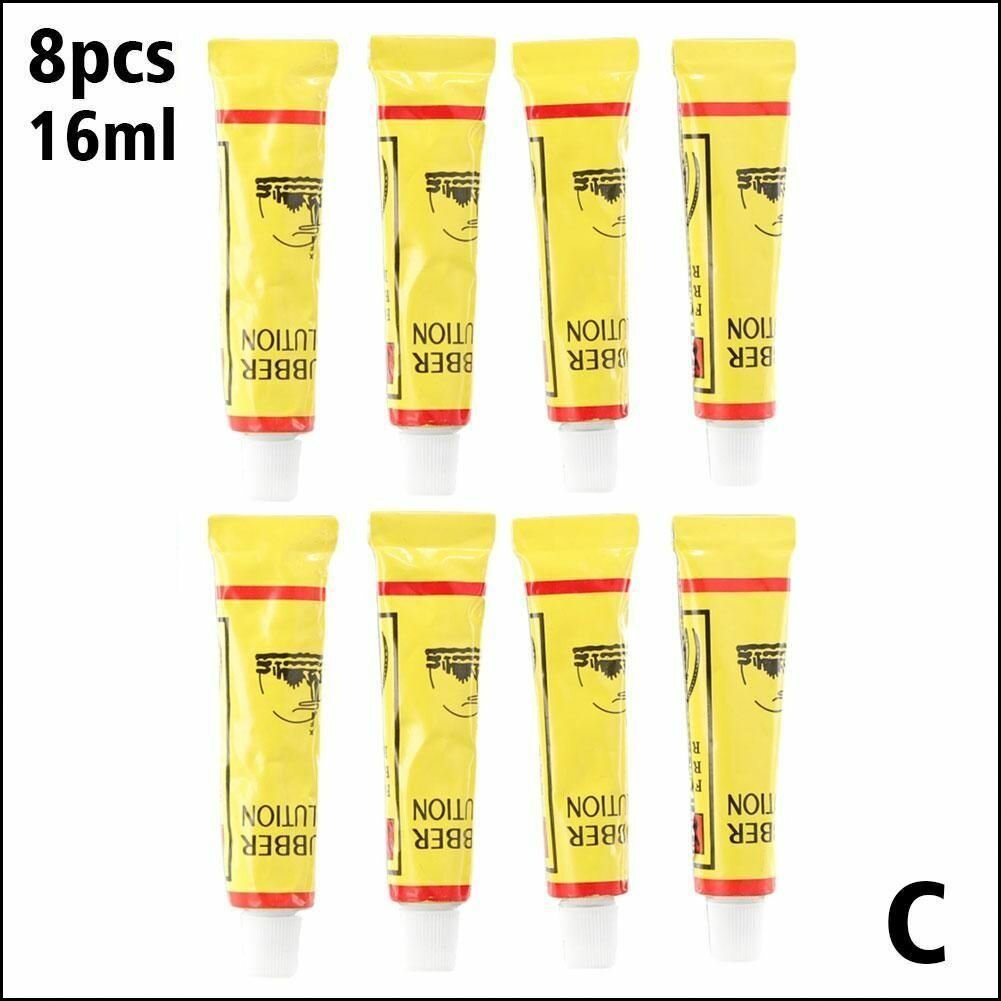 Эксклюзивный комплект из 4 или 8 тюбиков для ремонта вело и мото покрышек