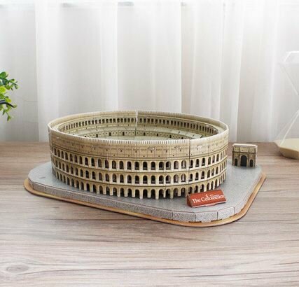 3D пазл для детей CubikFun / 3д головоломка конструктор / 3D конструктор архитектура Колизей Италия 131 деталь