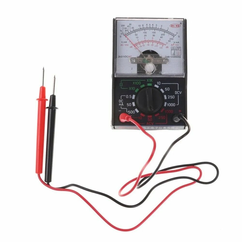 OZ-TRTS Dc/ac 250V 1000V Вольтметр 250ma Амперметр Аналоговый Мультиметр Тестер Mf-110a