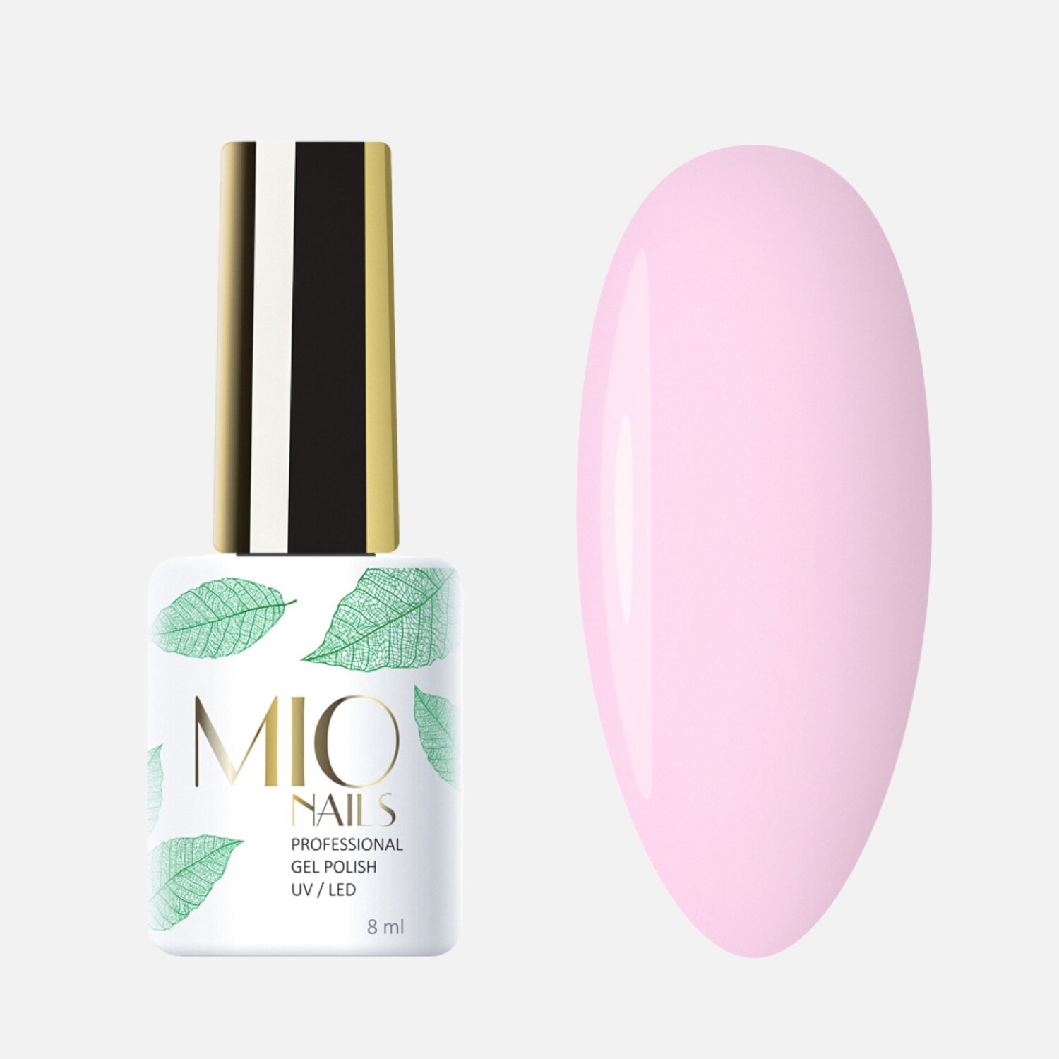 Гель-лак MIO Nails №A-04 Меренга 8 мл пастельный розовый оттенок