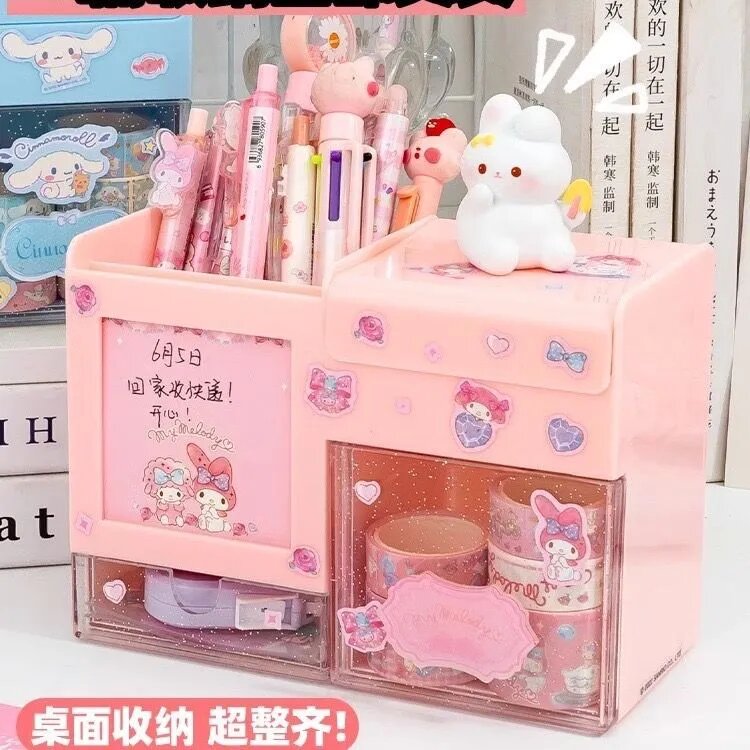 Ящик для хранения держателя ручки Sanrio Cinnamorol/Kuromi/Mymelody