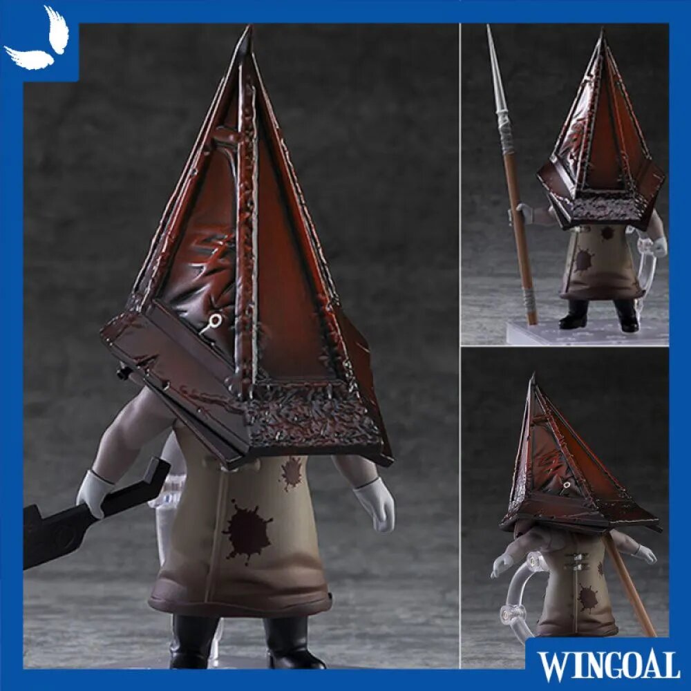 Фигурка Нендороид Сайлент Хилл 2 Красная пирамидальная штука / Silent Hill 2 Red Pyramid Thing подарок для фаната (10 см) 2572
