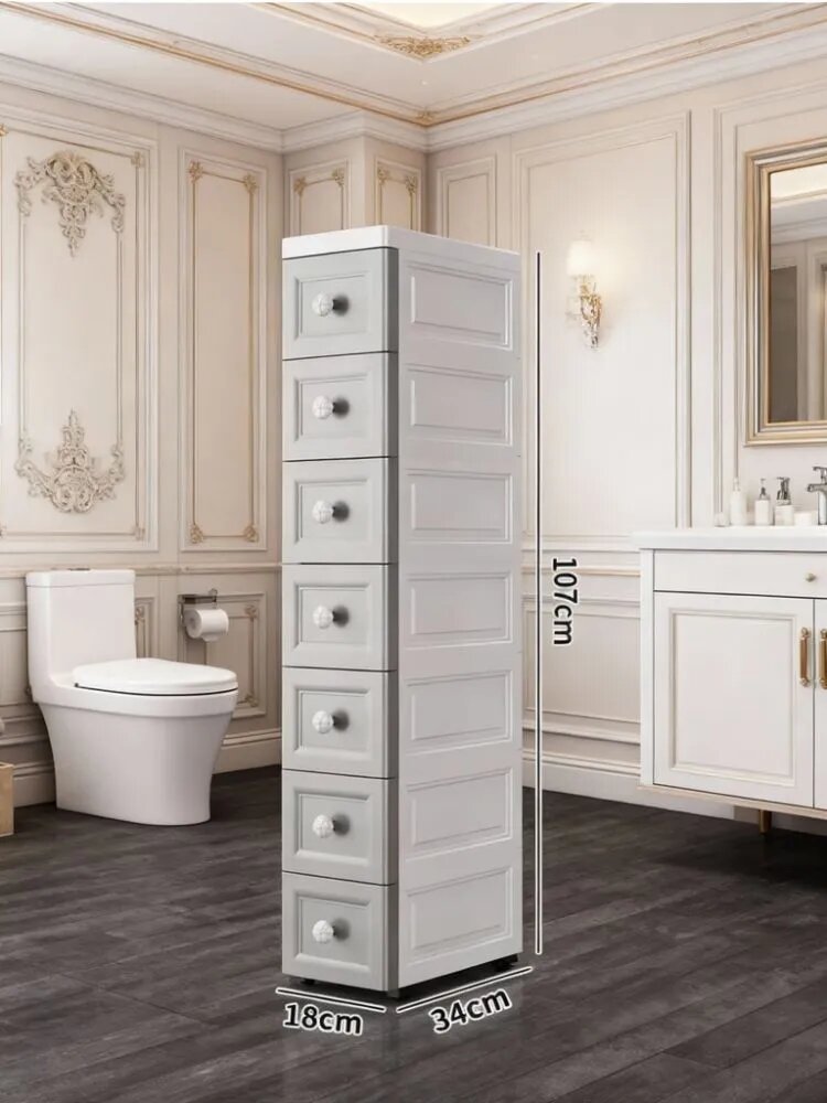 Тумба для ванной, 18х34х110 см