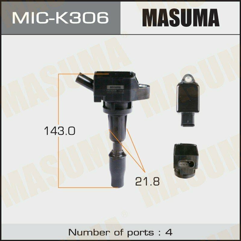 Катушка зажигания MASUMA MIC-K306 Hyundai