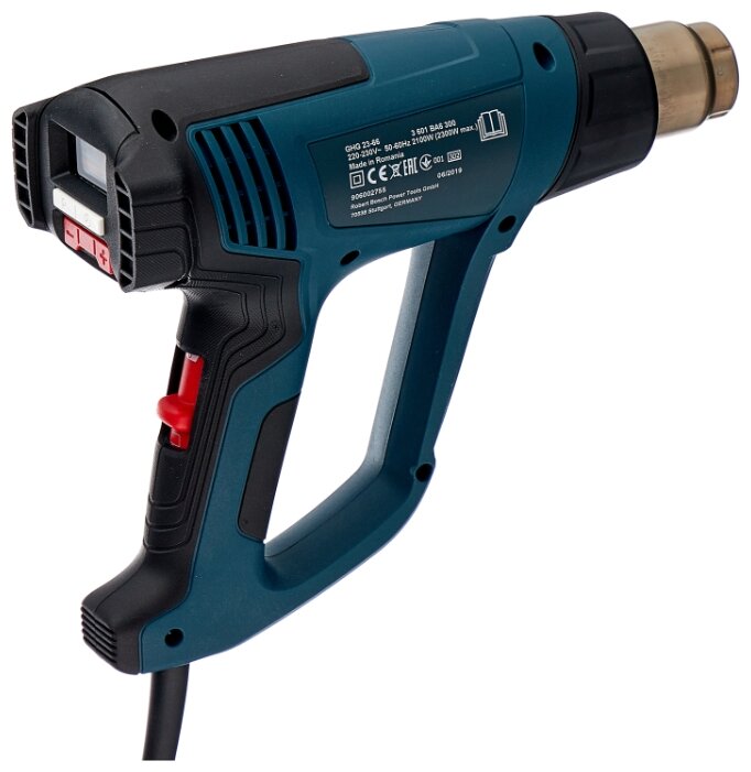 Строительный фен BOSCH GHG 23-66 Professional Case 2300 Вт — купить по ...