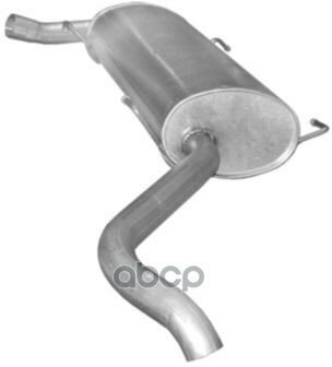 Глушитель задняя часть Fiat Ducato 3.0JTD Multijet 06-, Citroen Jumper 3.0HDI 06-, Peugeot Boxer 3.0HDI 06- Polmostrow арт. 0783