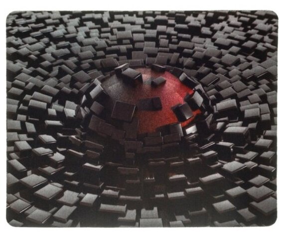 Коврик для мыши Оклик Oklick OK-F0281 рисунок/разрушение