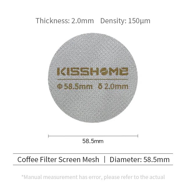 Фильтр сетка для кофе 58.5mm, толщина 2.0mm