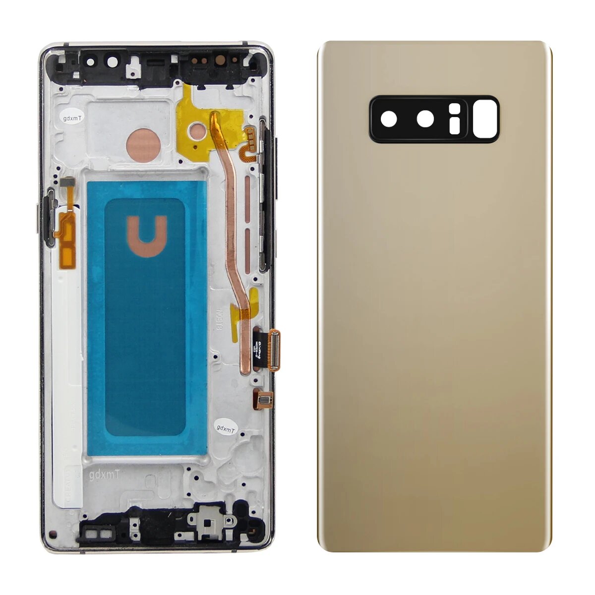 TFT note8 Экран для Samsung Note8 N950F N950U N950W N950FD ЖК-дисплей с цифровым Gold Frame Cover