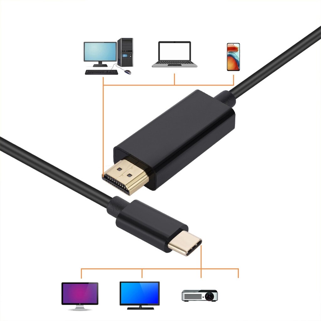 Адаптер USB-C — HDMI 4K — фото 1