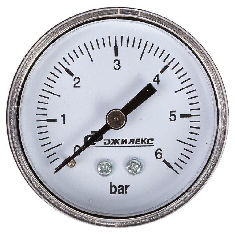 Манометр ДЖИЛЕКС МDА 50/6 - 1/4, аксиал.