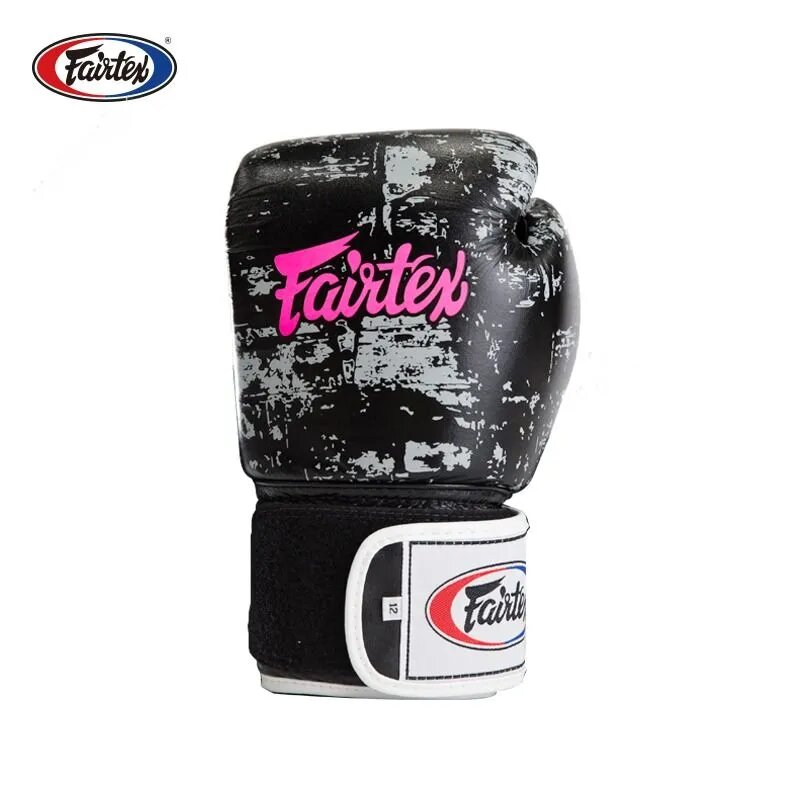 Fairtex BGV1 Black Cloud Dark Cloud V Боксерские перчатки 12 унций для тайского бокса и традиционного бокса — фото 1