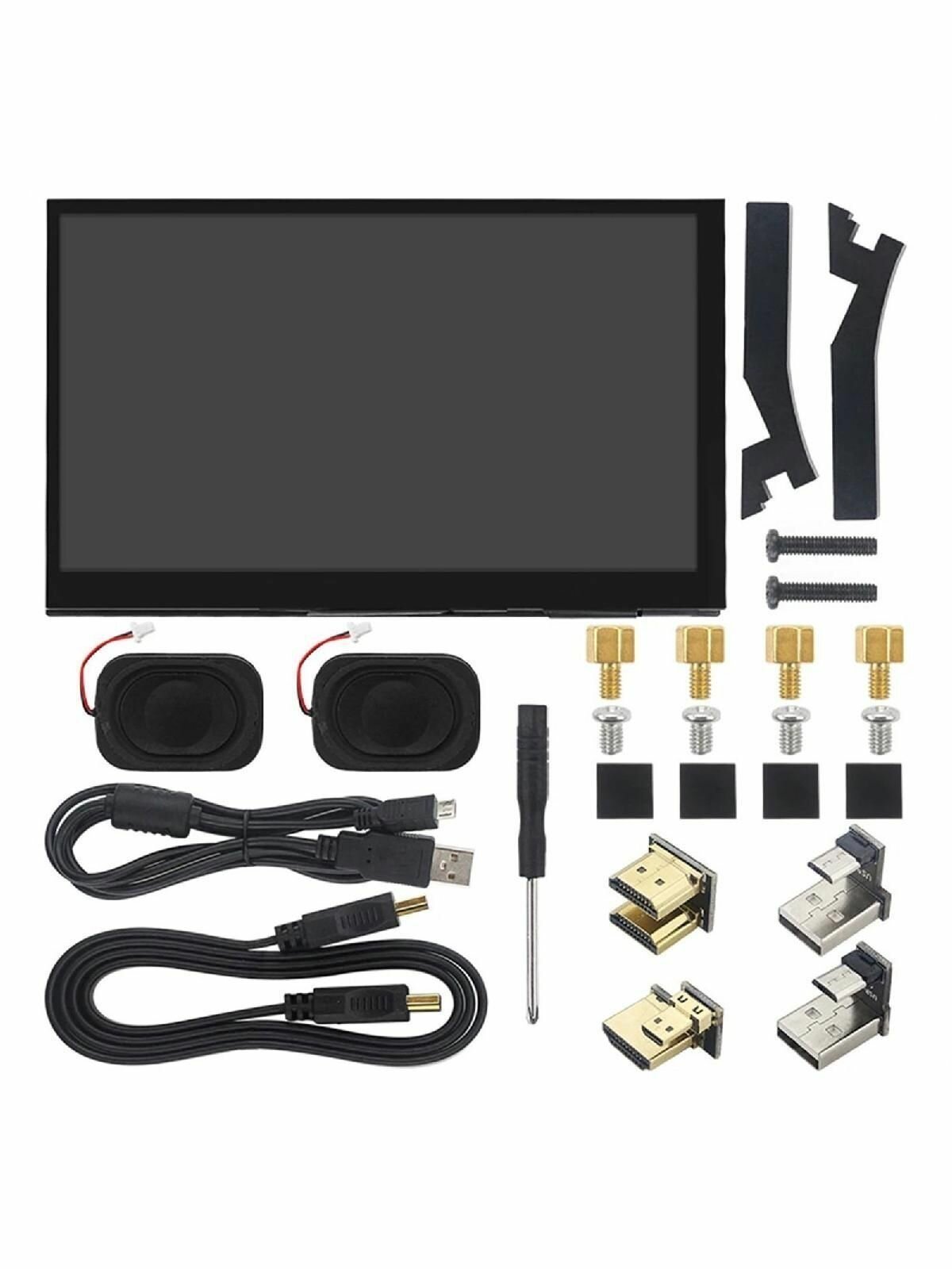 Дисплей для Raspberry Pi 4B/3B 7 дюймов - с динамиком