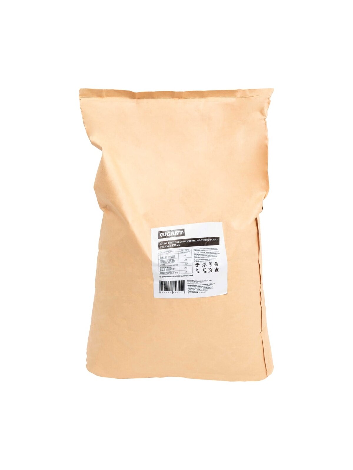 Клей-расплав для кромкооблицовочных станков Gigant KK-25