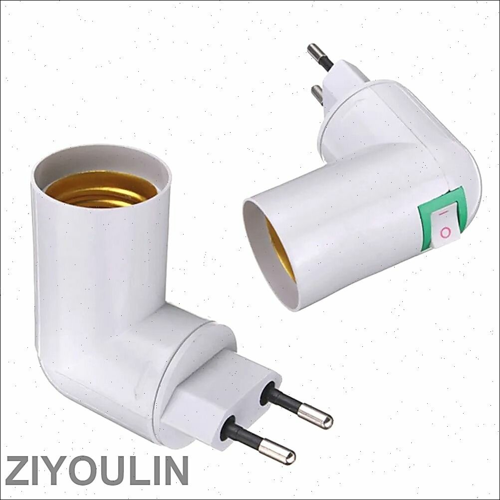 Патрон для лампы, Цоколь: E27, 1 шт.