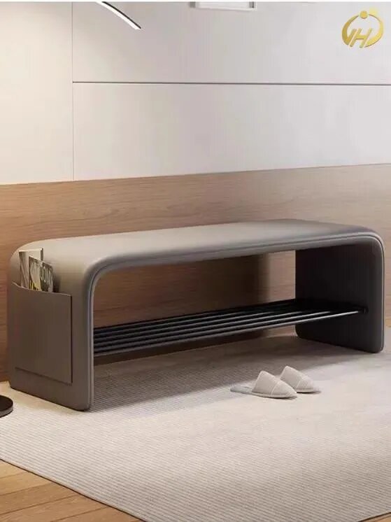 Обувница, Металл, Экокожа, 35х60х40 см