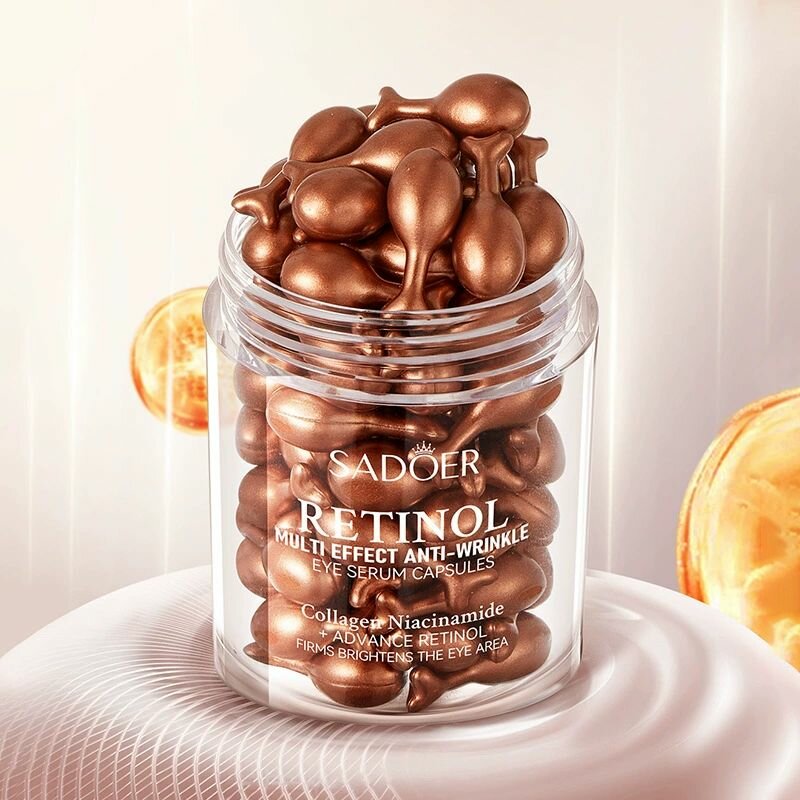 45pcs ретинол мультиэффект анти-морщинистые уплотняющие капсулы омолаживающий и увлажняющий крем