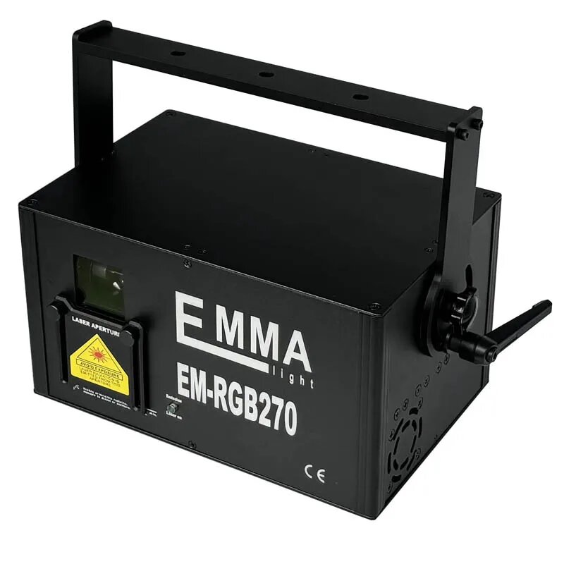 Лазерный проектор EMMA RGB анимации 4W 30kpps galvo scanner, 6w rgb laser