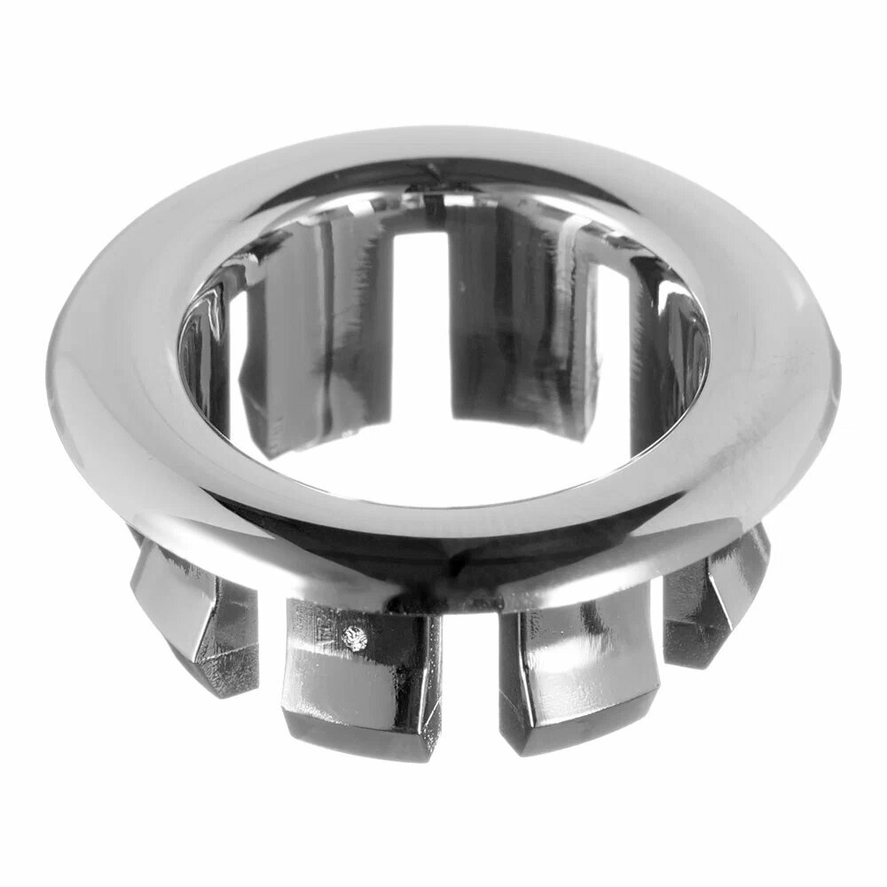 Обрамление для перелива ИнкоЭр И-Санфаянс, пластик, цвет хром, внутренний диаметр 26мм