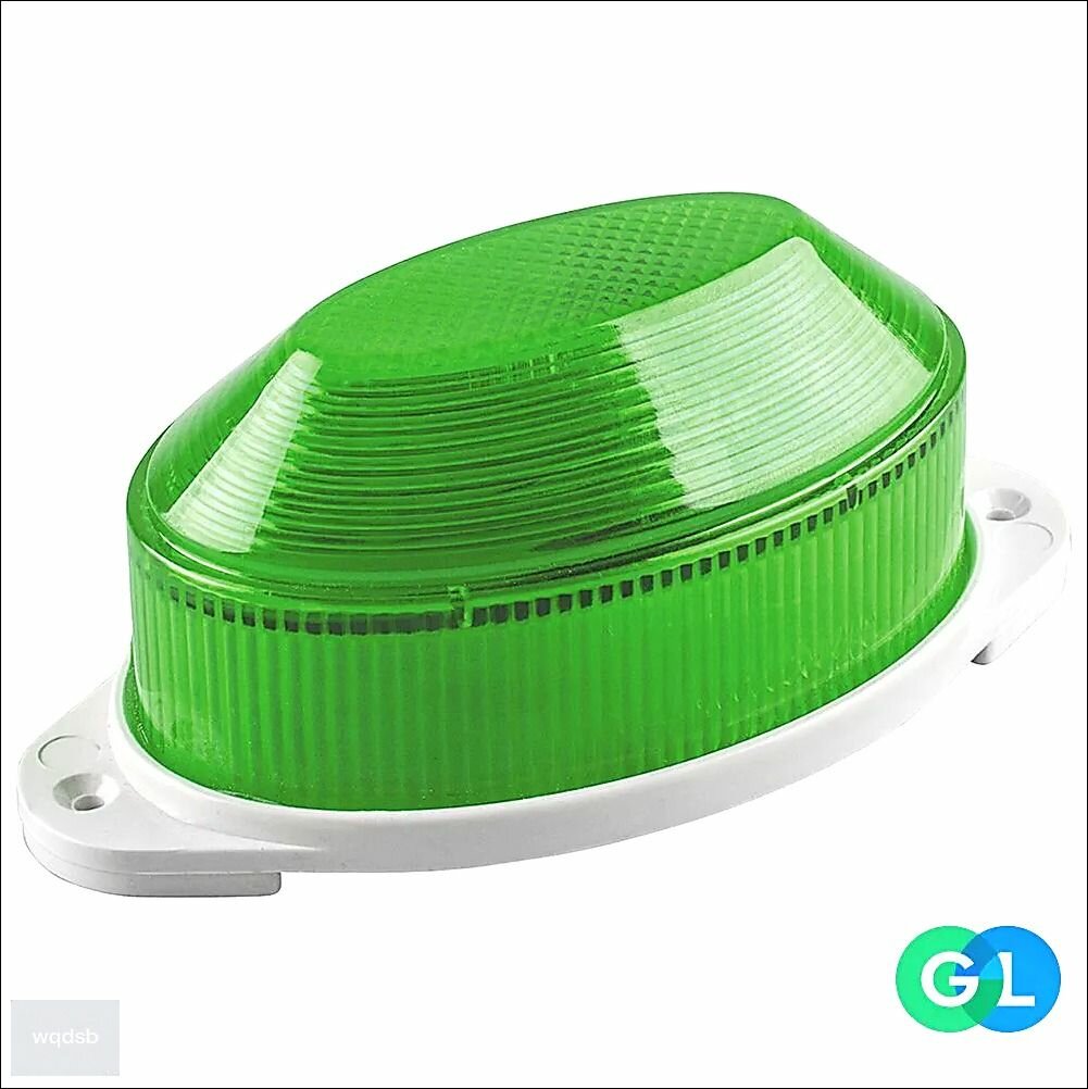 Сигнальная аварийная лампа для септика. Cветильник-вспышка 18 светодиодов 1,3W,