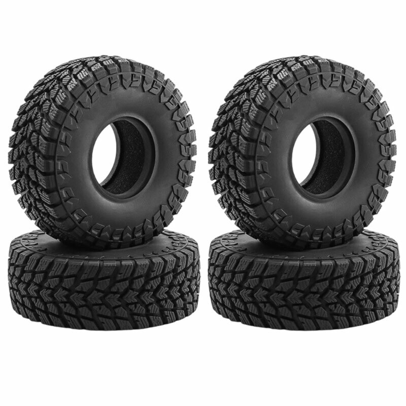 Модель с Дистанционным Управлением Резиновые Автомобильные Принадлежности Beadlock Колесо Шины для Грязевой Местности Комплект Колесных Шин Съемные Мелкие Детали Автомобиля