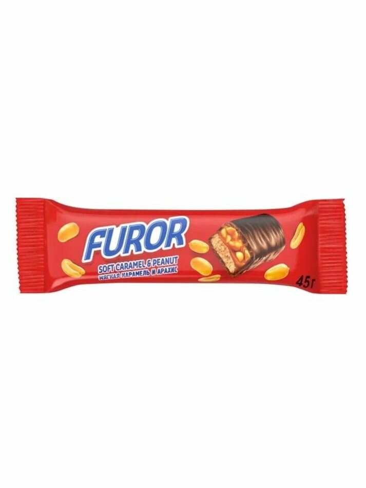 Батончик Furor, 45 г (упаковка 18 шт)