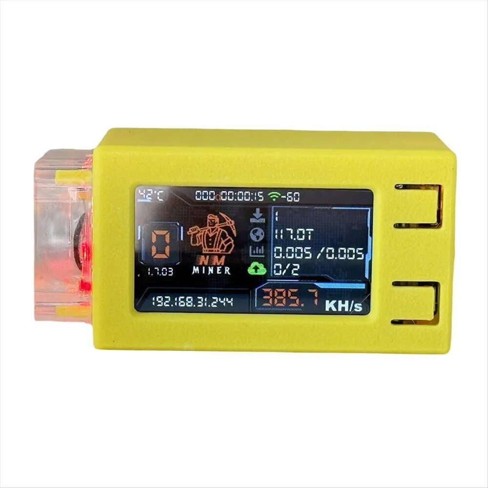 V2 Pro Max 390KH/S С RGB-Вентилятором Для Добычи Криптовалюты Solo Lottery Miner