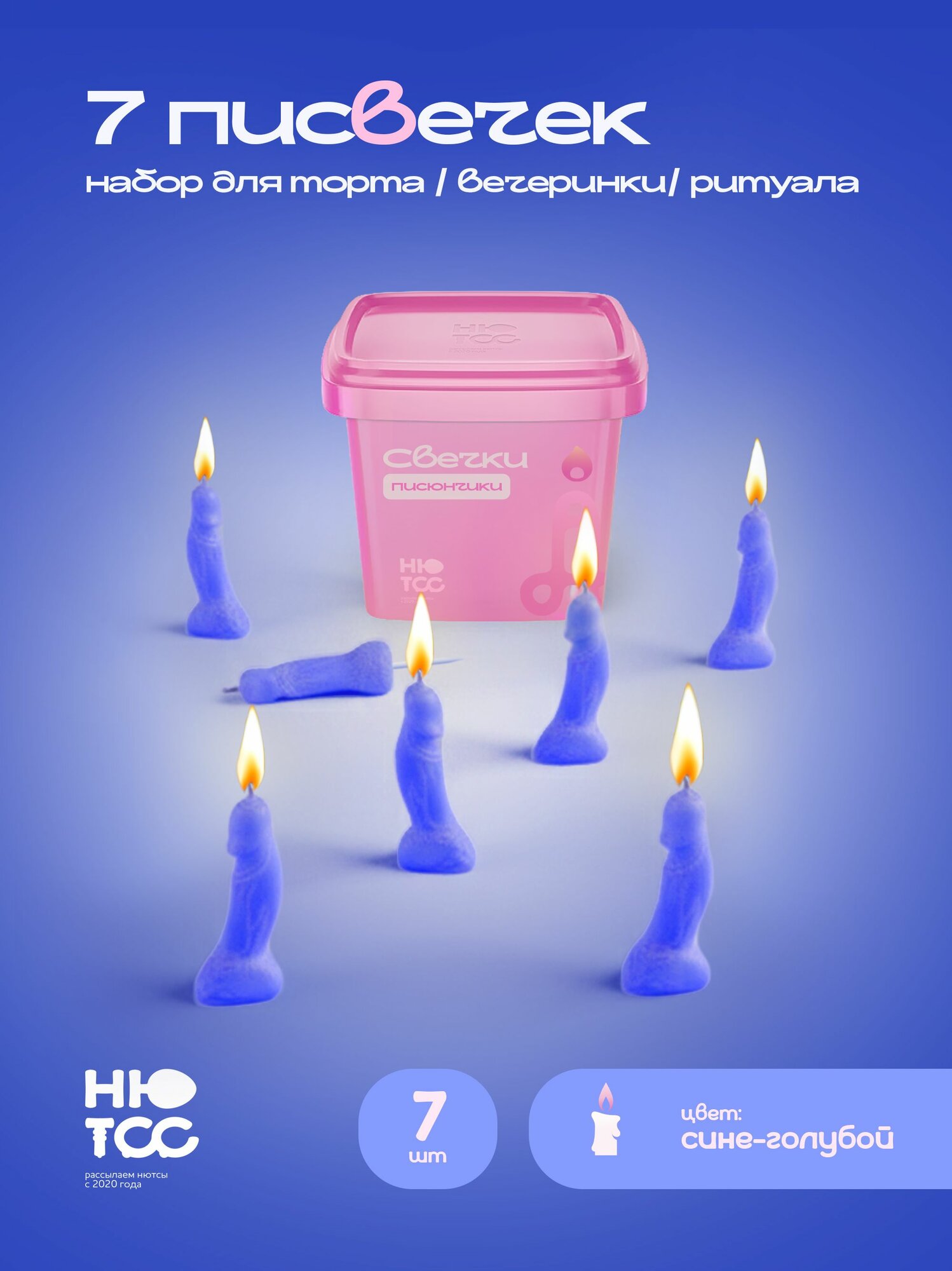 Cвечки письки 18+. Свечи в форме члена, писюна, пениса, писи для праздника, вечеринки, ритуала, декора. Прикол необычный