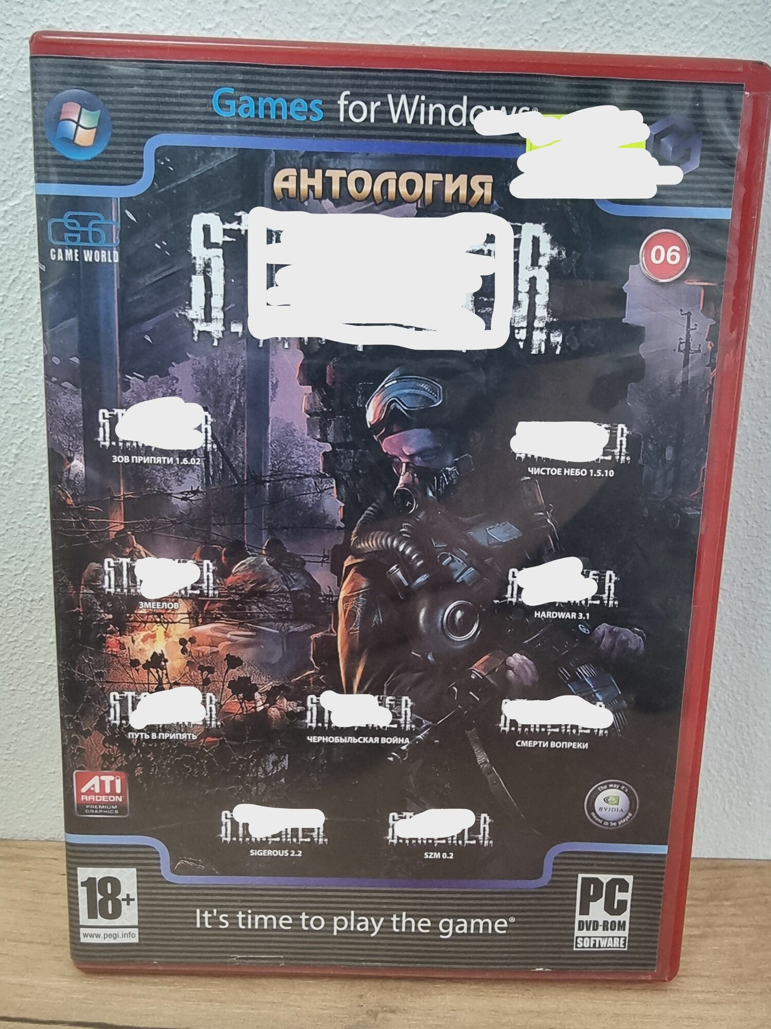 Зона Отчуждения игра для PC на DVD-диске