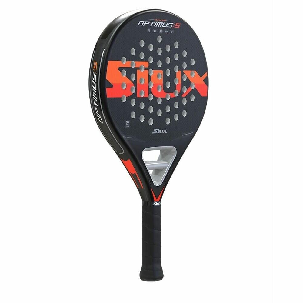 DECATHLON ракетка для падел тенниса Siux Optimus Pro V 2023, черный/оранжевый