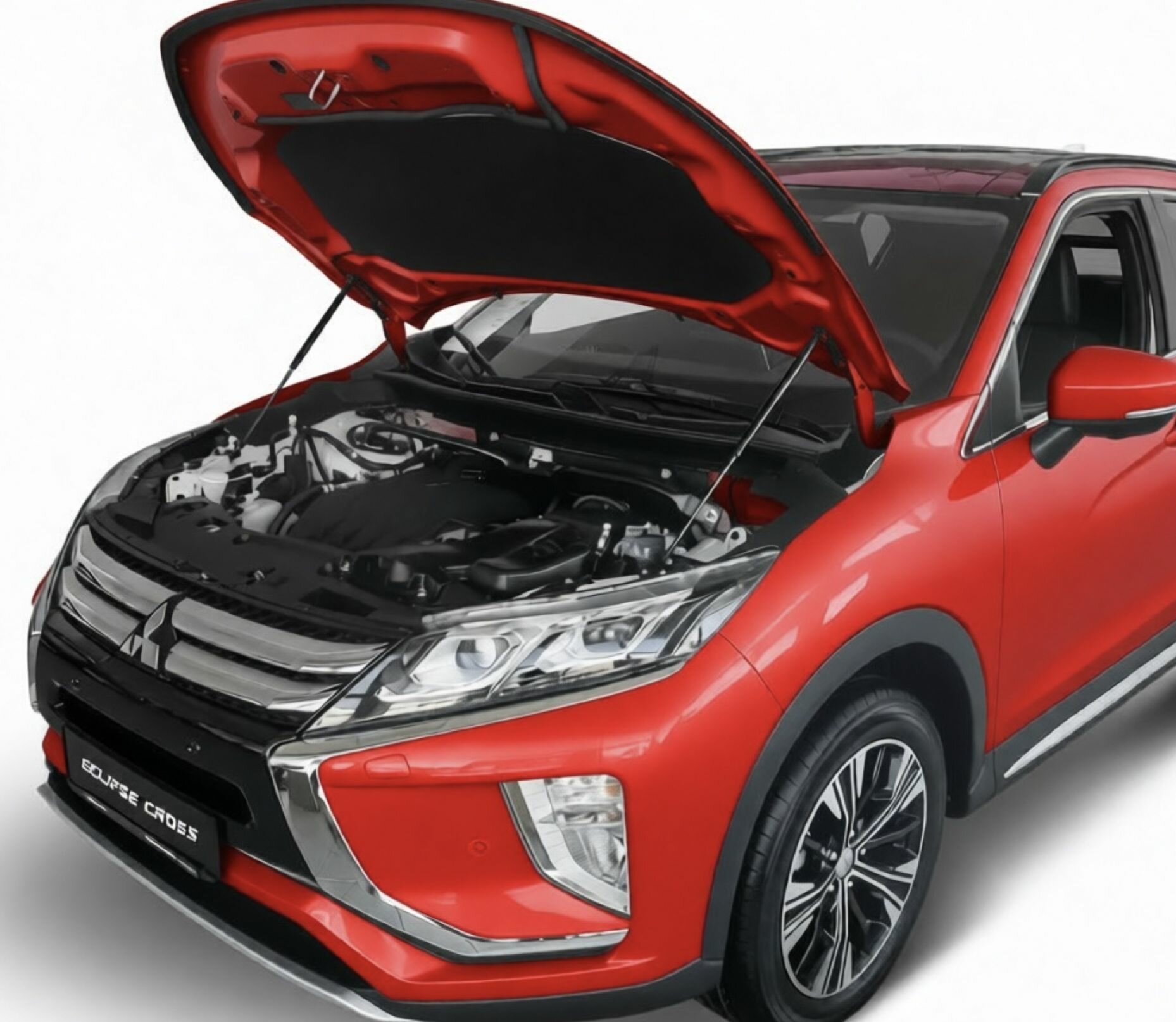 Штатные амортизаторы капота для Mitsubishi Eclipse Cross 2017-2026, 2 шт, (orig) RU 000200