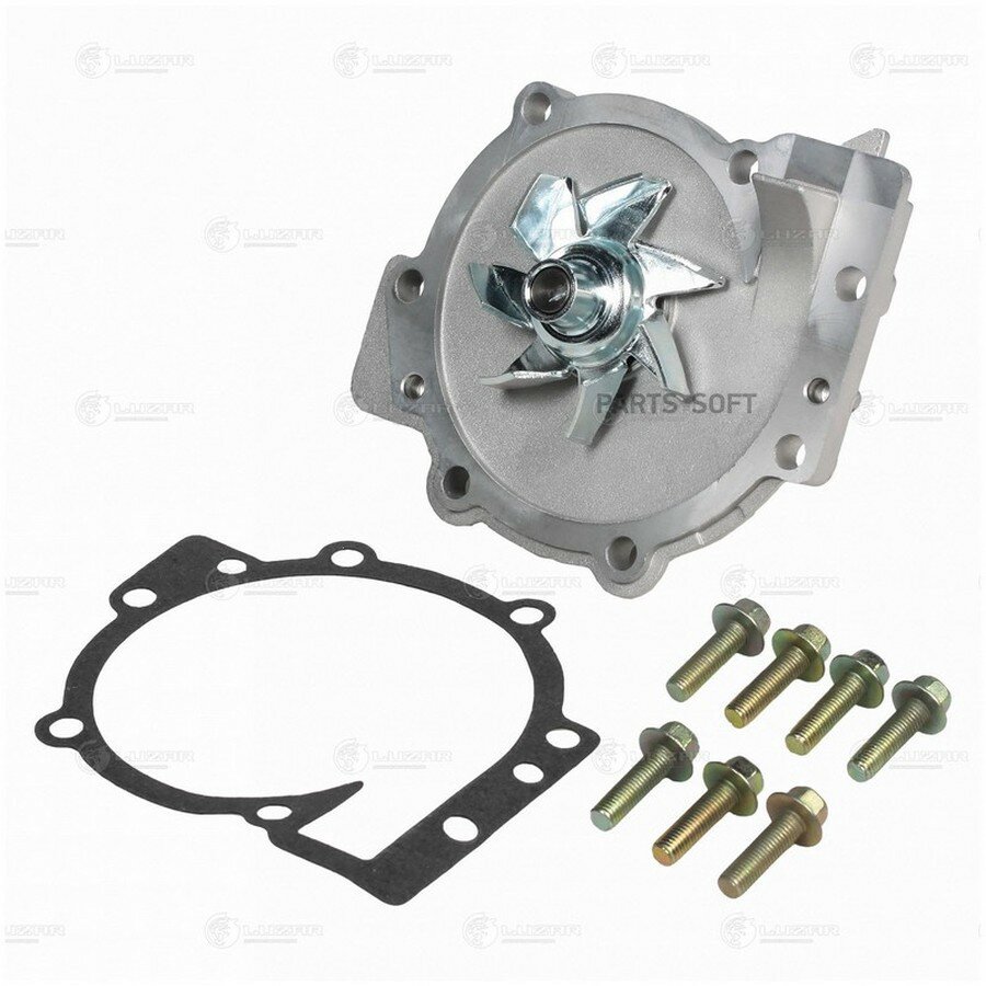 LUZAR LWP1045 Насос водяной для а/м Volvo S60 (10-)/S80 (98-)/V70 (00-)/XC60 (07-)/XC90 (02-) 2.0D/2.4D (LWP 1045)