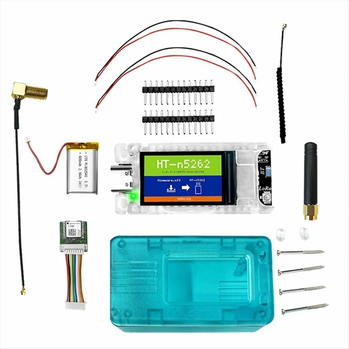 Трекер Meshtastic T114 V2 Nordic NRF52840 SX1262 LoRaWAN LoRa для девелоперской платы с TFT-дисплеем BLE WiFi 863 928 МГц