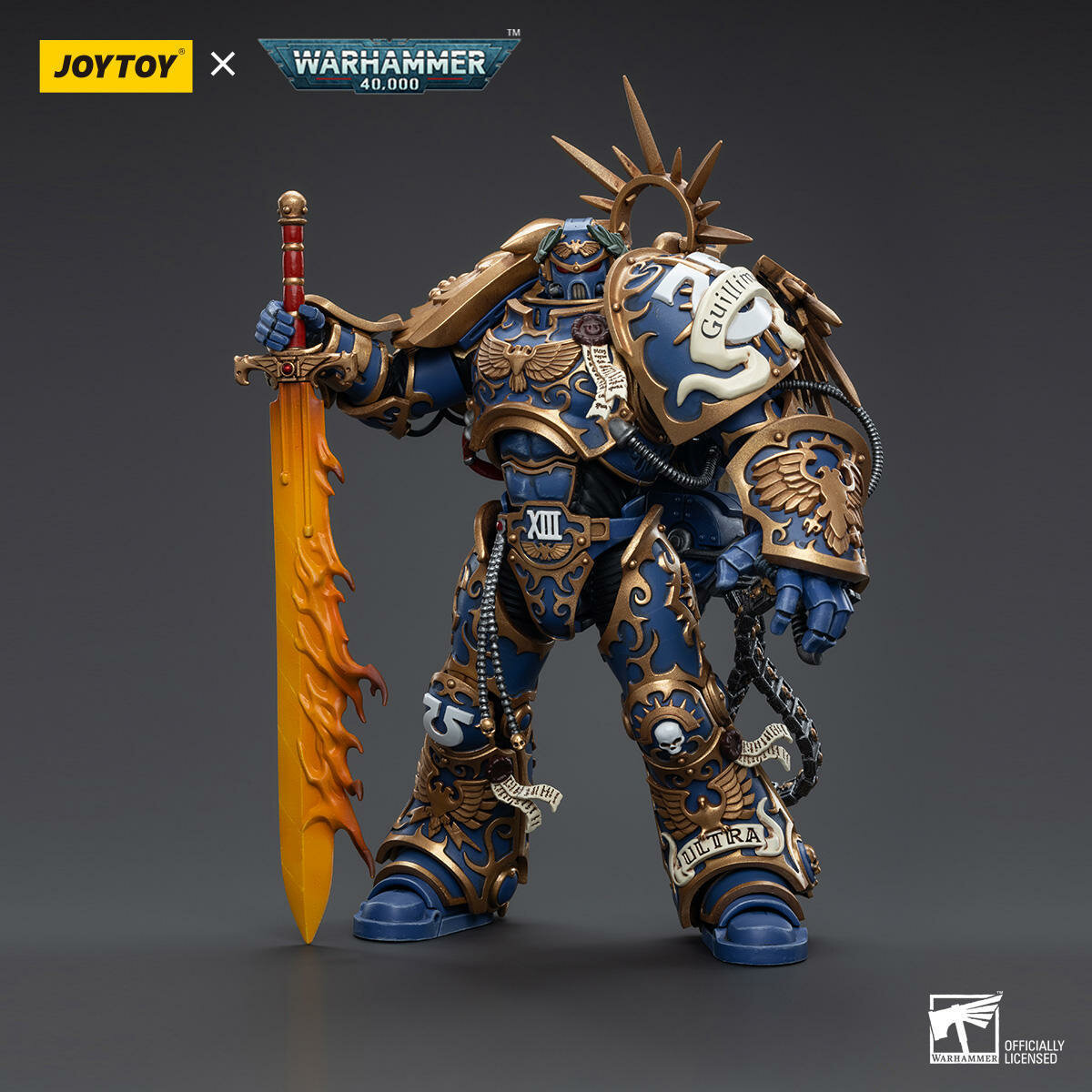JOYTOY Dark Source Warhammer 40K Ультрамарины Примарх Робаут Жиллиман Рон Король Лев Мобильные войска