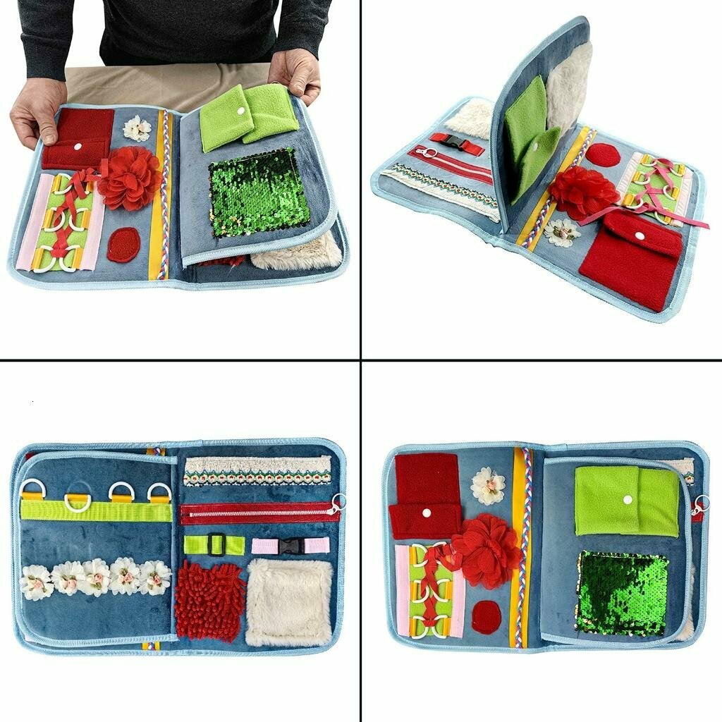 Сенсорное одеяло для деменции, Мульти — фото 1
