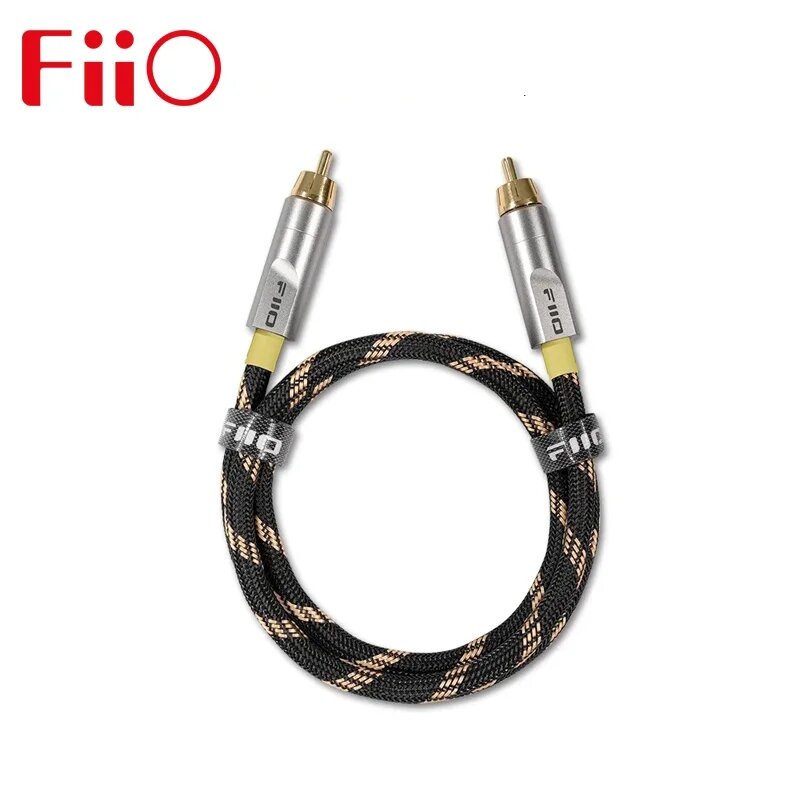 Кабель FiiO LR-RCA5, RCA-RCA, коаксиальный, 1 пара проводников, 80 см