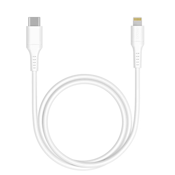 Кабель Deppa USB-C - Lightning 3A 60w 1.2м White (арт.72231)