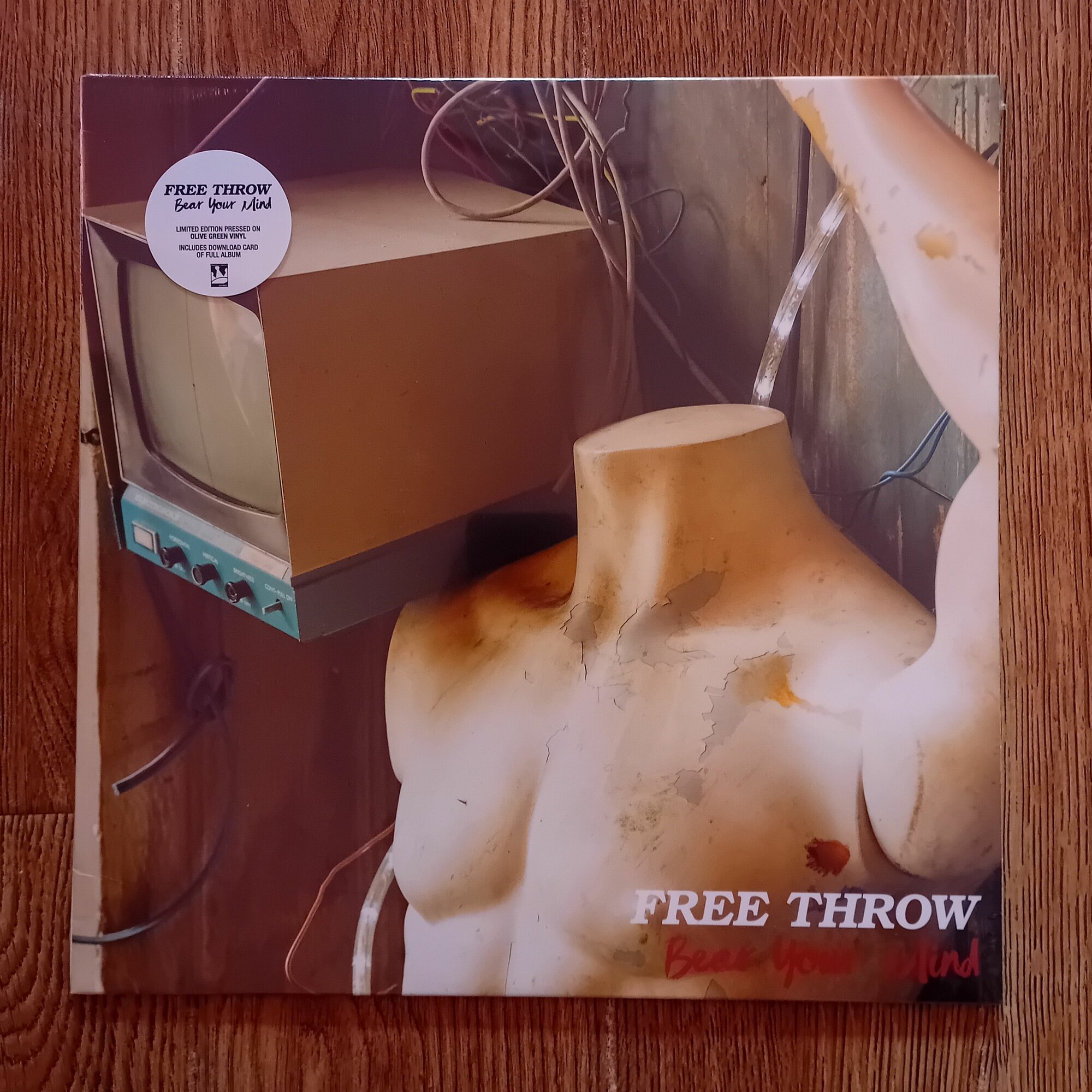 Виниловая пластинка Free Throw - Bear Your Mind (зелёный) LP