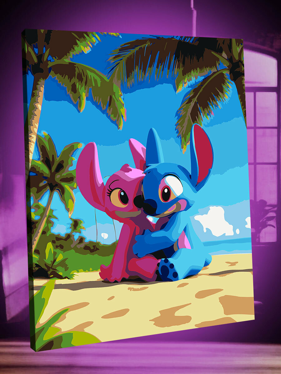 Картина по номерам Стич