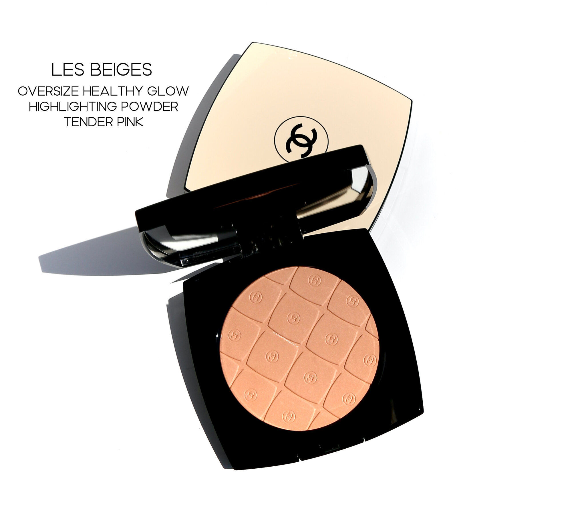 Пудра хайлайтер CHANEL LES BEIGES - TENDER PINK