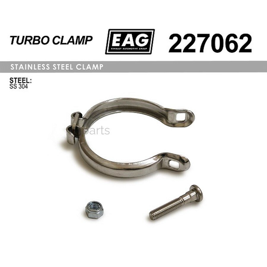 EAG 227062 Хомут катализатора 227062, SS304 EAG
