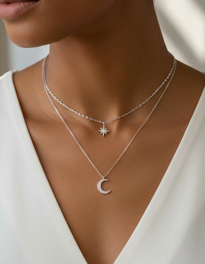 Чокер, циркон