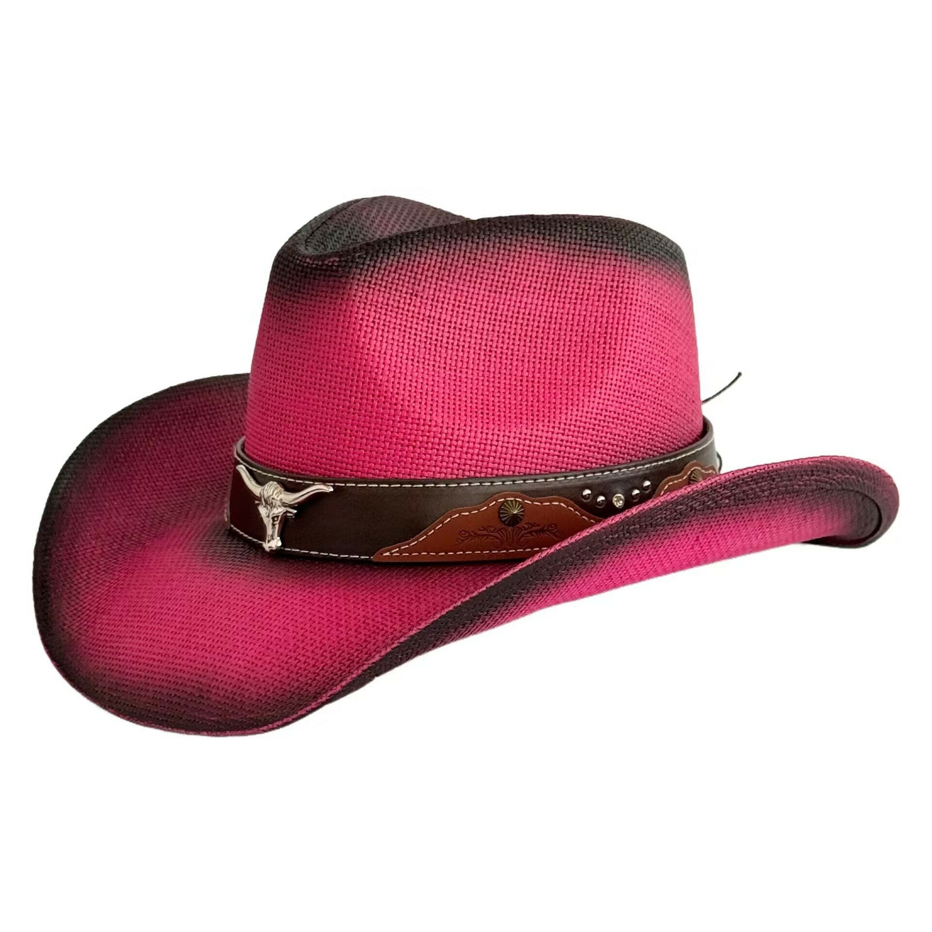 DIY Ковбойская Шляпа Лента Унисекс Уличная Западная Праздничная Деним